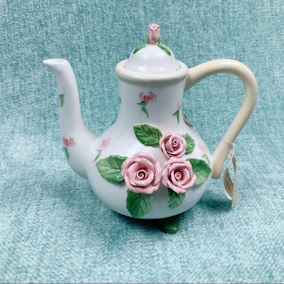 Home Interiors | Dining | Vintage Home Interiors Porcelain Pink Rose ...